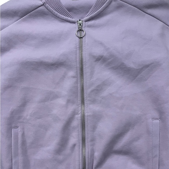 Zara | Jackets & Coats | Zara Womens Purple Bomber Jacket | Poshmark